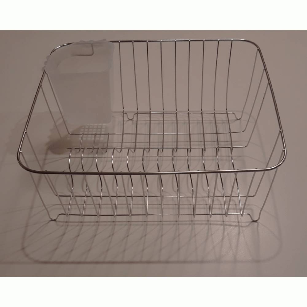 ΠΙΑΤΟΘΗΚΗ ΓΟΥΡΝΑΣ INOX 34x31 - Oikiaka.com