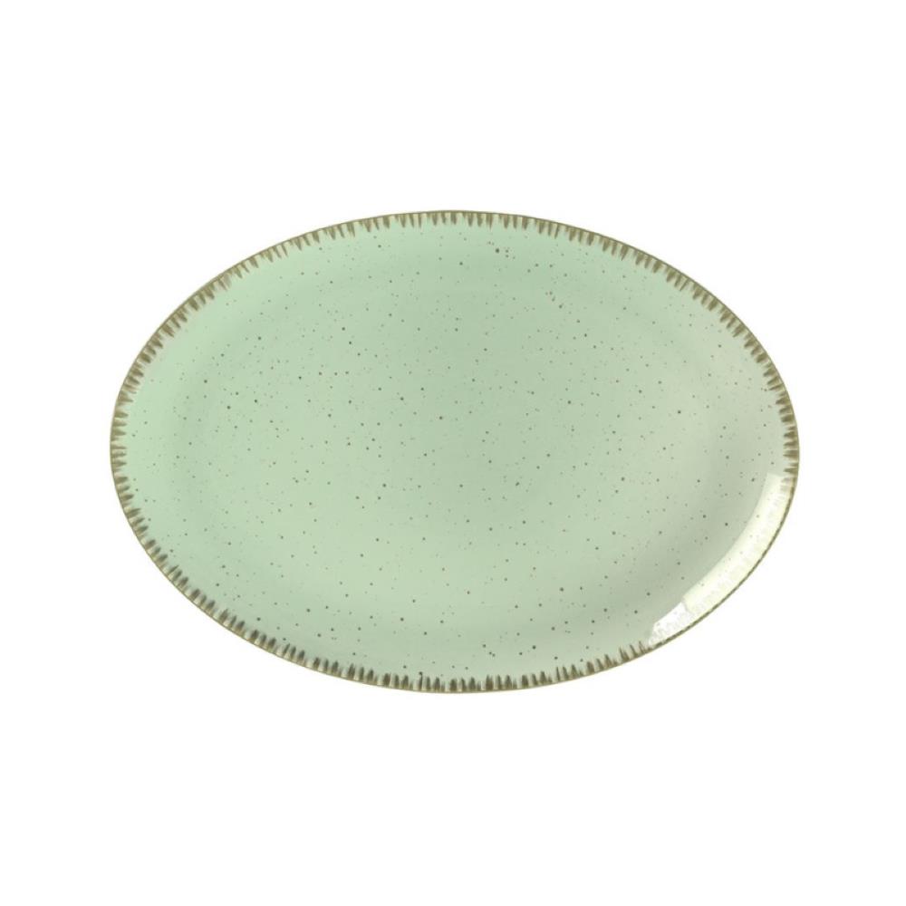 ΠΙΑΤΕΛΑ ΠΟΡΣ. ΟΒΑΛ PISTACHIO 36cm. - Oikiaka.com