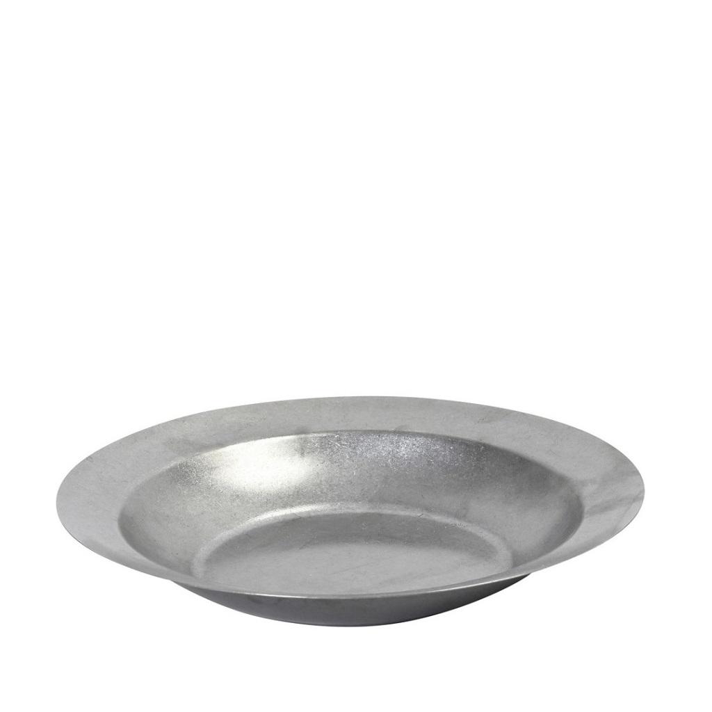 SNOW GREY INOX 18/10 ΠΙΑΤΟ ΒΑΘΥ - Oikiaka.com